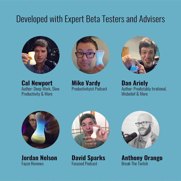 Focus Timer® Adjustable Hourglass | Minimalist Pomodoro Timer – Focus ...