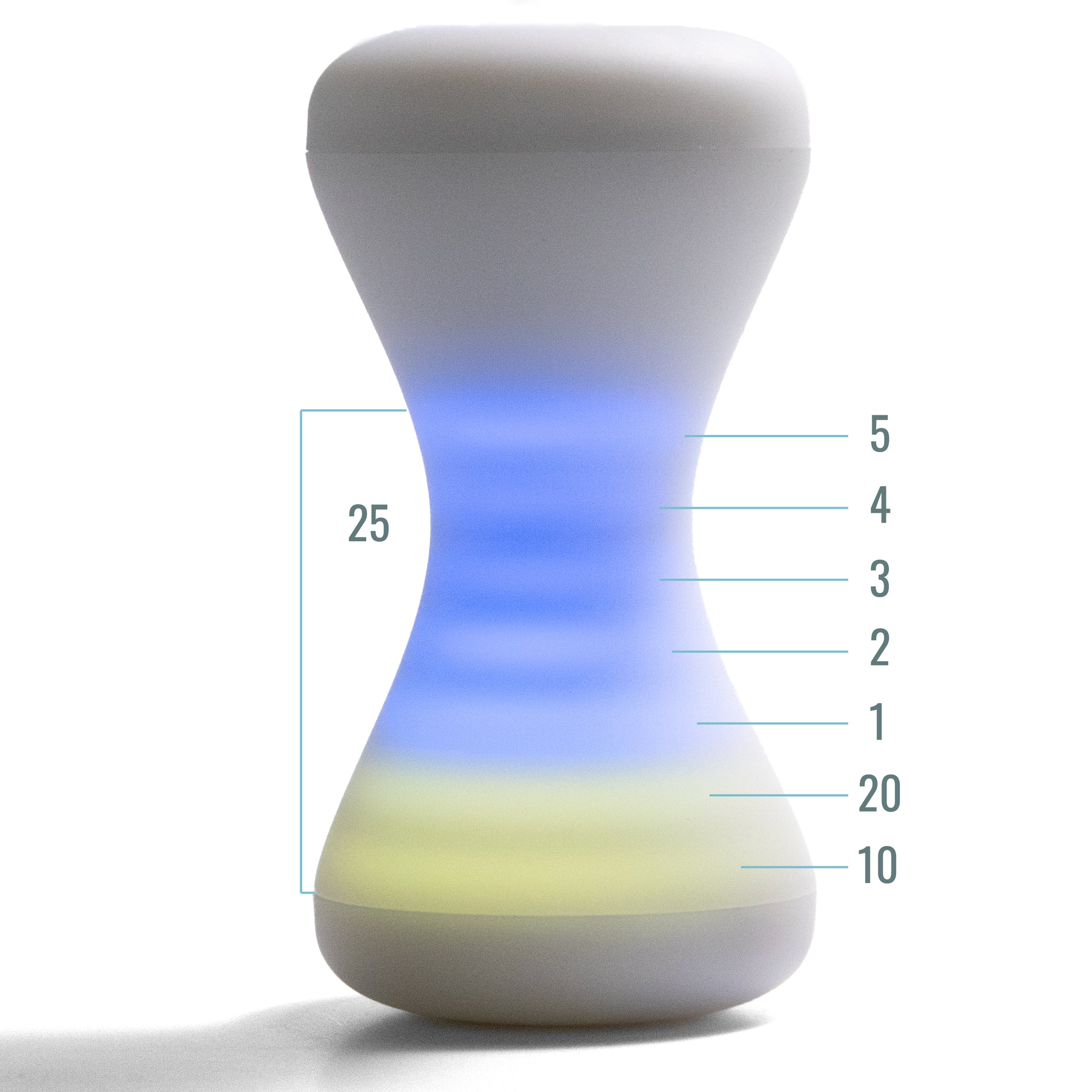 Focus Timer | Focus Timer® Adjustable Hourglass | Minimalist Pomodoro Timer