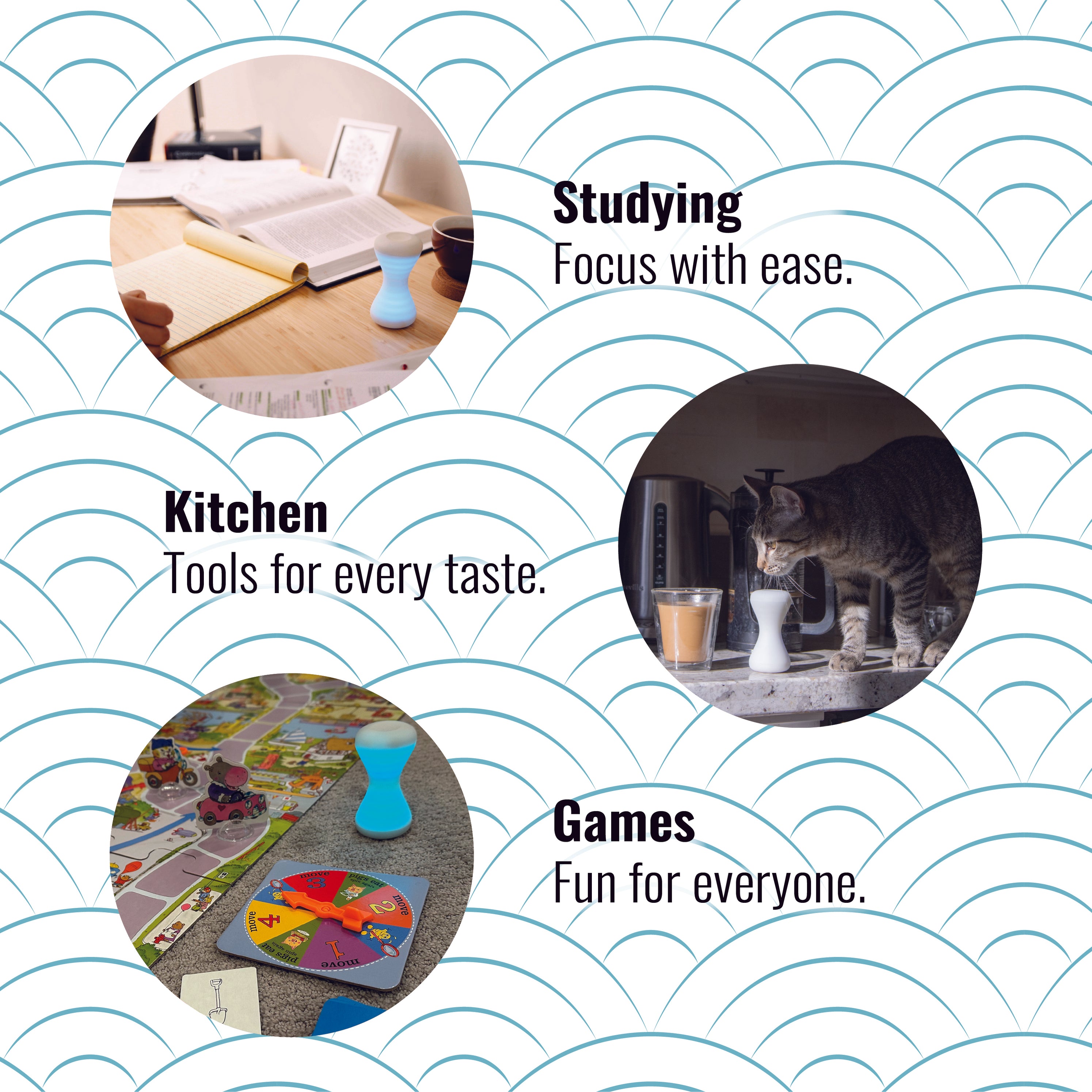 Focus Timer | Focus Timer® Adjustable Hourglass | Minimalist Pomodoro Timer